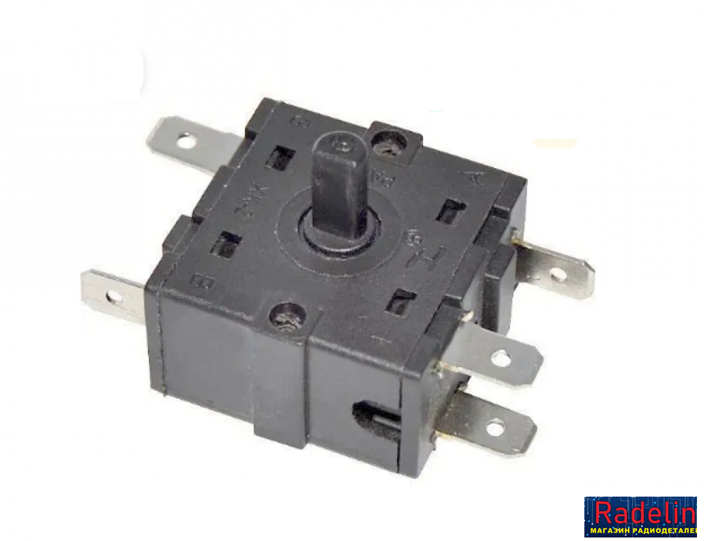 переключатель режимов 25T125 PA66 5 контактов K7-24 купить по цене 180 ...